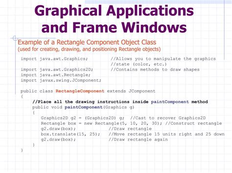 Ppt Java Concepts Chapter 2 Graphical Applications Powerpoint