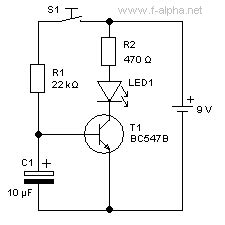 F Alpha Net Experiment Delay Circuit II