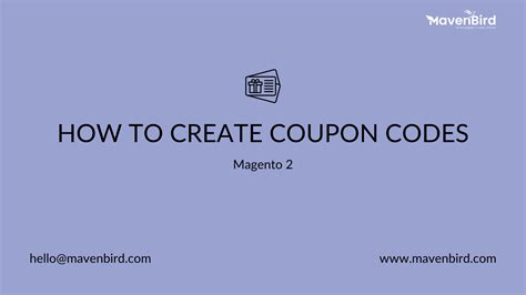 How To Create Coupon Codes In Magento Step By Step Guide Mavenbird