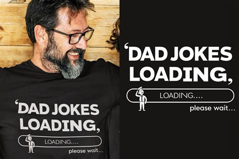 Dad Jokes Loading Please Wait T Shirt Graphic By T SHIRT DESIGN Creative Fabrica