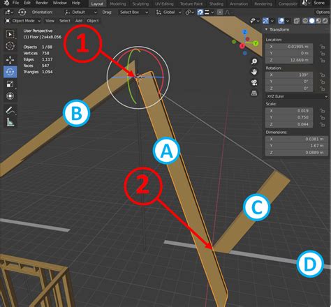 Snapping One Mesh To Another While Rotating Blender Stack Exchange