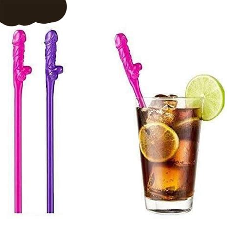 Piemel Rietjes 10 Pack Herbruikbaar Piemel Decoratie Fun