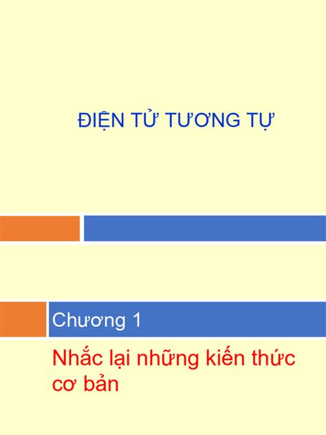 Analog Electronics Full Pdf