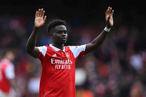 Bukayo Saka Wins First Premier League Player Of The Month Award Naija