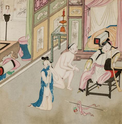 Acuarelas Er Ticas De La Antigua China