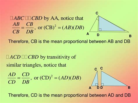 Ppt 9 3 Altitude On Hypotenuse Theorems Powerpoint Presentation Free Download Id 5493365