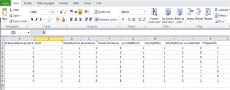 Epistéme Matriz de datos