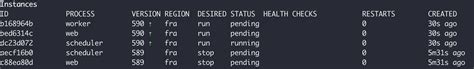 App Stuck On `pending`