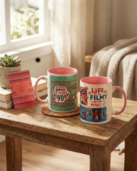 Brew Tiful Mugs Duo T Set Of 2 Comes In A T Box