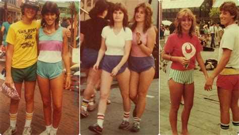 Dolphin Shorts One Of Popular Fashion Styles In The 1980s ~ Vintage