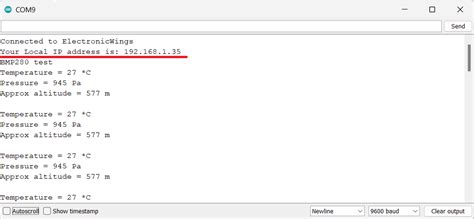 Bmp280 Barometer Sensor Interfacing With Nodemcu Nodemcu