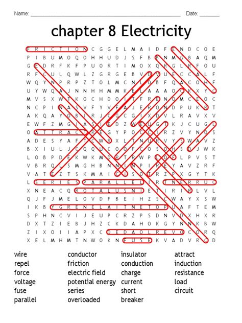 Electricity Answer Key Pdf
