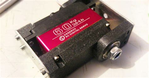 60kg Servo Adapter For U Bracket Ds5160 Ssg By Maschinist