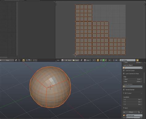 What Is The Best Way To Unwrap A Round Cube For A 512x512 Pixel Texture Size Materials And