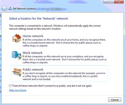 Networking Windows 7 Set Network Location Global Or Per Interface Super User