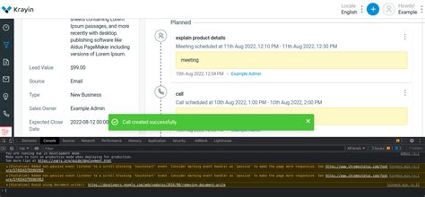 Intermittent 500 Error When Admin Is Adding An Activity · Issue 1020 · Krayinlaravel Crm · Github