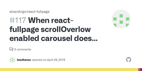 When React Fullpage ScrollOverlow Enabled Carousel Does Not Work On Desktop Issue 117