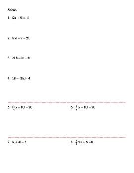 Algebra Guided Notes Solving Absolute Value Equations By Dr Pepper Lover