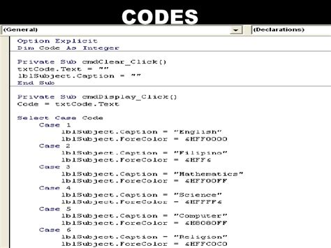 Visual Basic Code Samples Truebfil