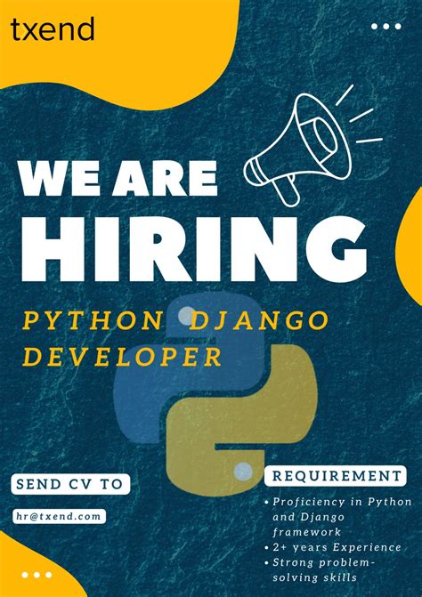 amber rabbani on linkedin hiring python pythondjango newoppurtunities txend