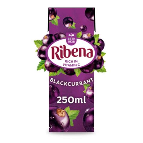Ribena Blackcurrant Carton 24 X 250ml Planet Candy Online Sweet Shop