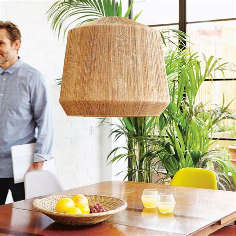 Extra Large Natural Jute Lampshade By The Forest And Co