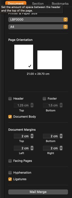 How To Change The Default Document Margin Settings In Pages With Blank Template SolveForum