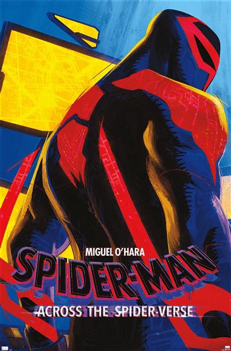 Marvel Spider Man Across The Spider Verse Miguel Ohara One Sheet