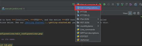execute via intellij real time performance test suite