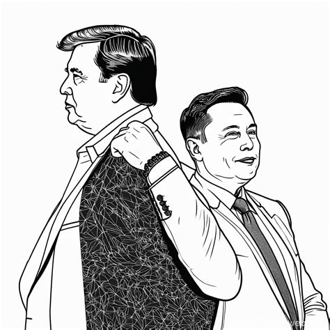 Donald Trump and Elon Musk Friendship | Stable Diffusion Online