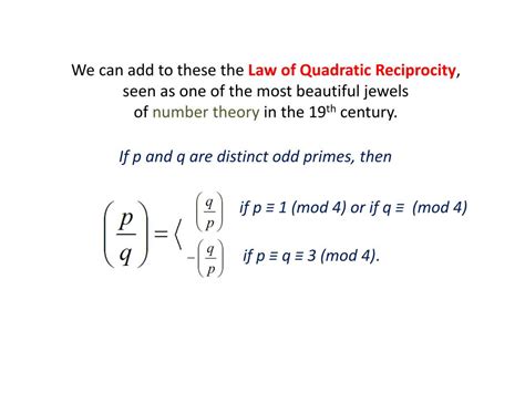 ppt activity 2 9 quadratic reciprocity powerpoint presentation free