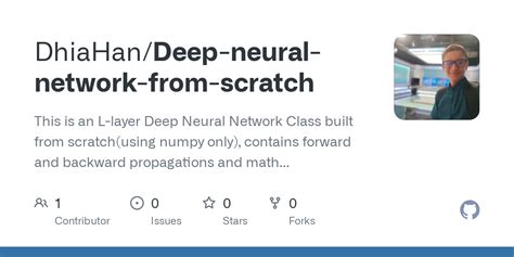 Github Dhiahandeep Neural Network From Scratch This Is An L Layer