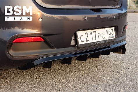 Диффузор для KIA CEED 2 JD Хетчбек (HB) / до рестайлинг 2012-2015 абс ...