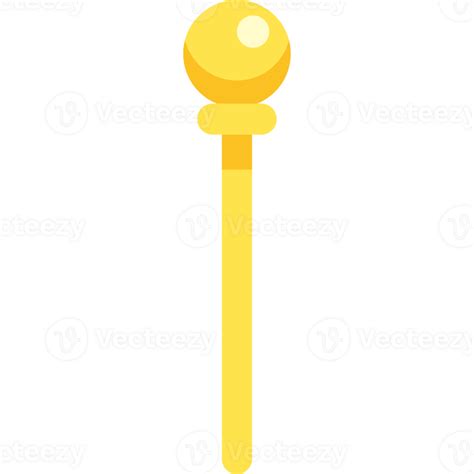Scepter Golden Illustration 29711435 Png