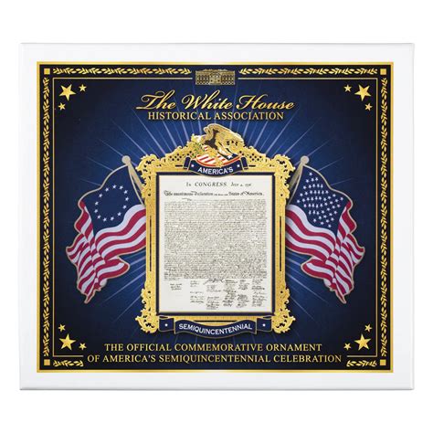 Official 2026 White House Christmas Ornament America250 Ships Free