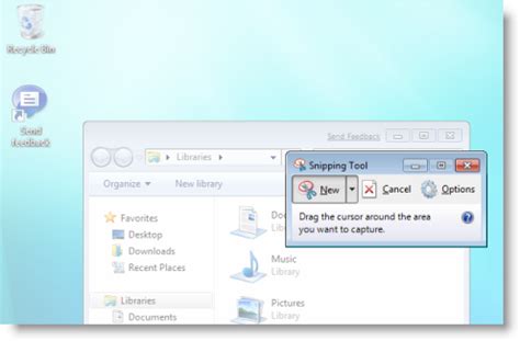 How To Use The Windows 7 Snipping Tool