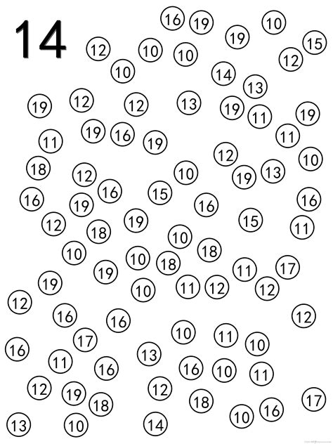 【教学类 56 01】数感训练——数字01（同样的数字涂色） 数学涂色白色圆圈 csdn博客