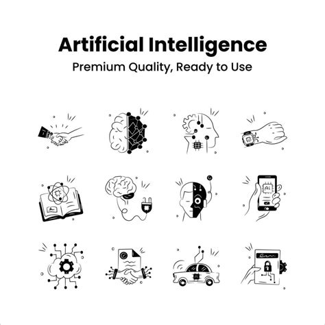 Take a look at this amazing artificial intelligence icons set 50609102 Vector Art at Vecteezy