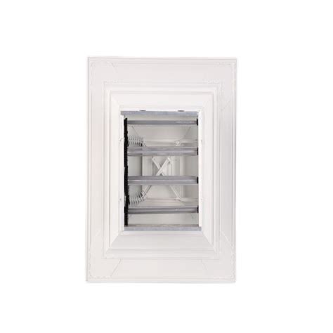 Air Exhaust Metal Diffuser With Ral9010 9016 Color And Mounting Frame