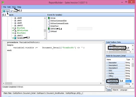 Customization SQL Documentation