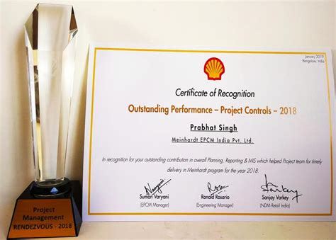 Prabhat Singh On Linkedin Projectcontrol Award Planning Planner Projectmanagement… 34