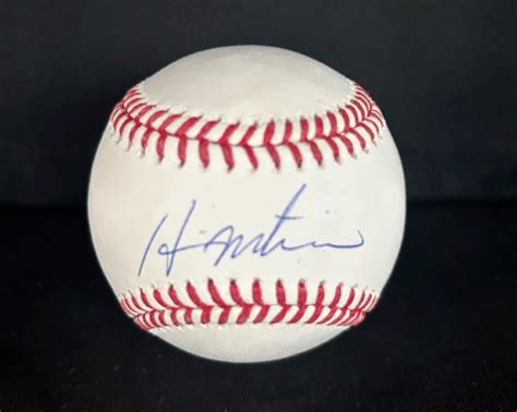 Hideki Matsui New York Yankees Autographed Baseball Sports Vault Shop