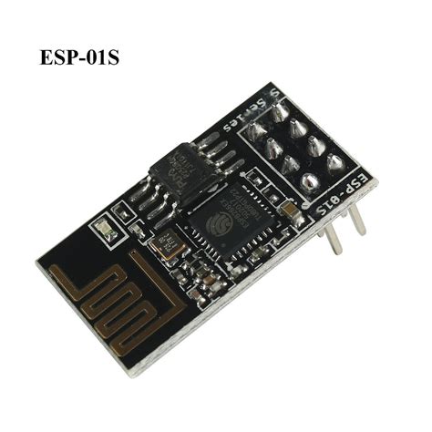 makerfocus 4pcs esp8266 esp 01s wifi serial transceiver module with 1m