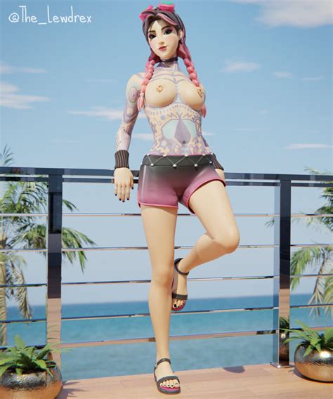 Rule 34 1girls 3d Alternate Version Available Areolae Balcony Beach Jules Blender Bottomwear