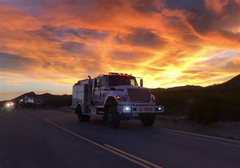 Crews Battling Wildfire In Joshua Tree National Park