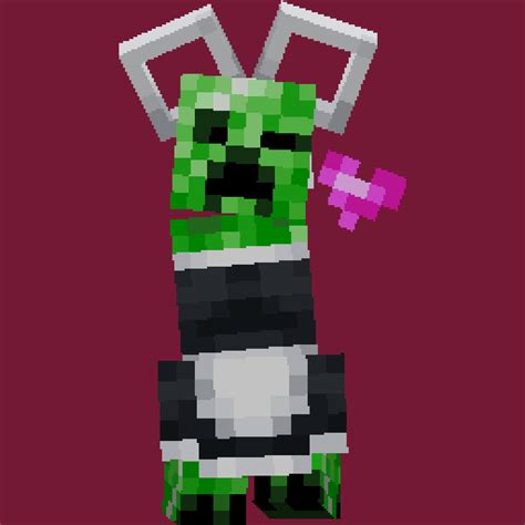 Creeper Maid Minecraft Resource Packs Curseforge