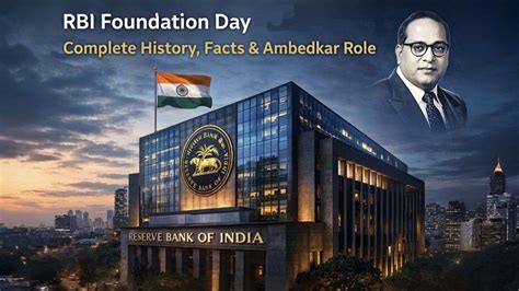 Rbi Foundation Day 2026 Complete History Facts Ambedkar Role
