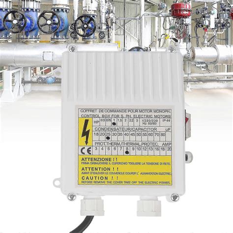 Pump Control Box Bulit In Thermal Protection Circuit Breaker Controller