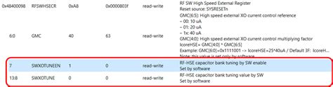 Connectivity STM32WL3x HSE Tuning Flexibility Stm32mcu