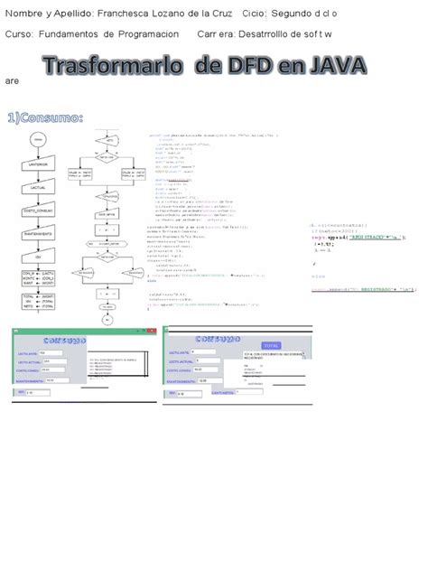 Las 2 Problemas En Java Y 2 Dfd En Java Pdf Pdf
